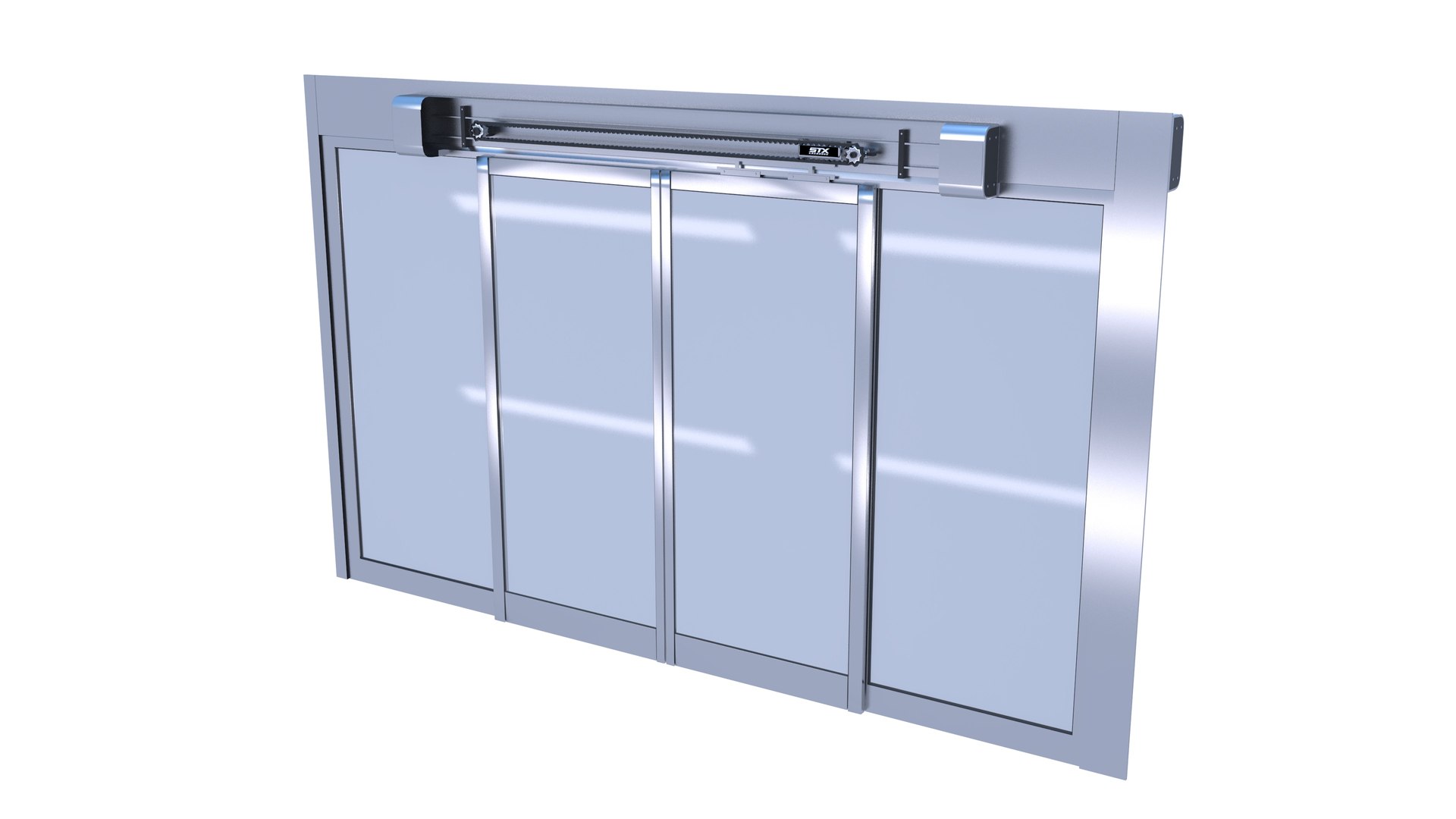 3D Automatic Sliding Door Model - TurboSquid 1878736