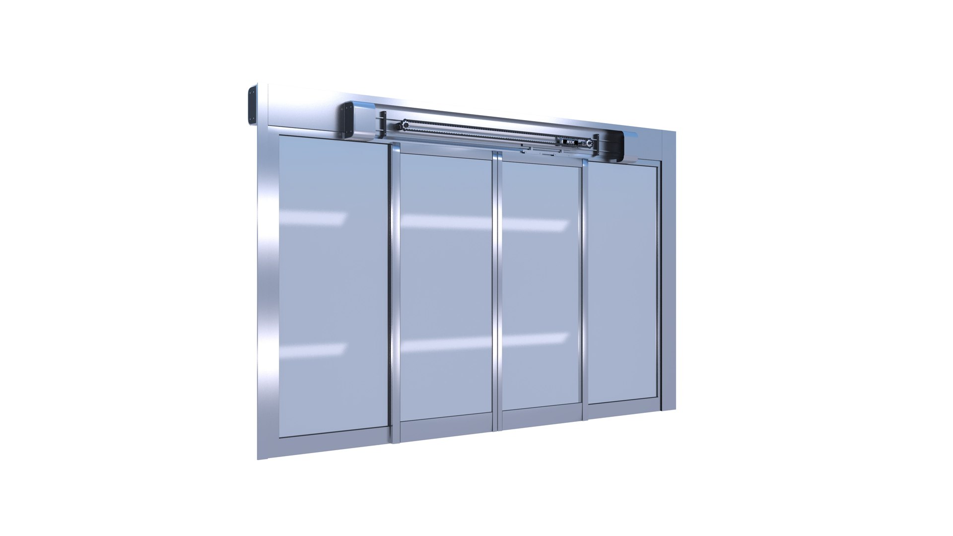 3D Automatic Sliding Door Model - TurboSquid 1878736