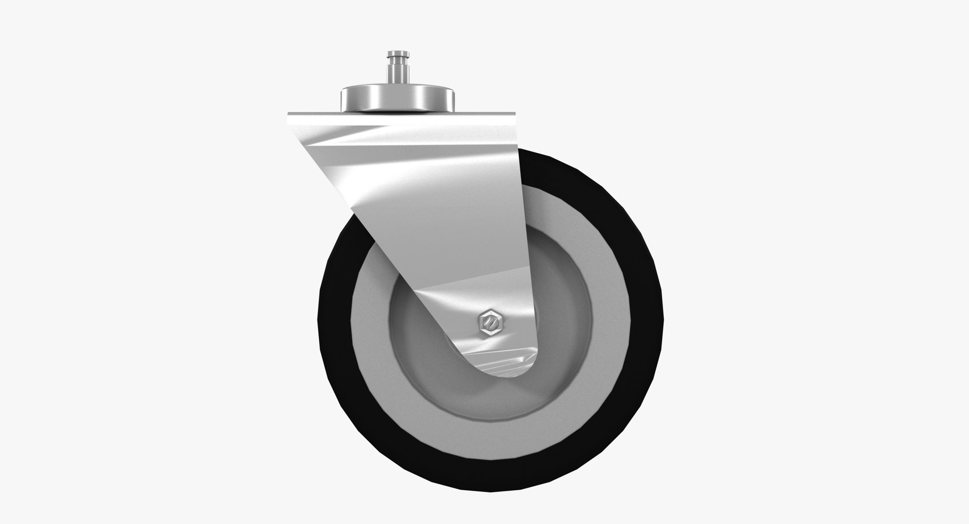 3D Caster Wheel - TurboSquid 1330520