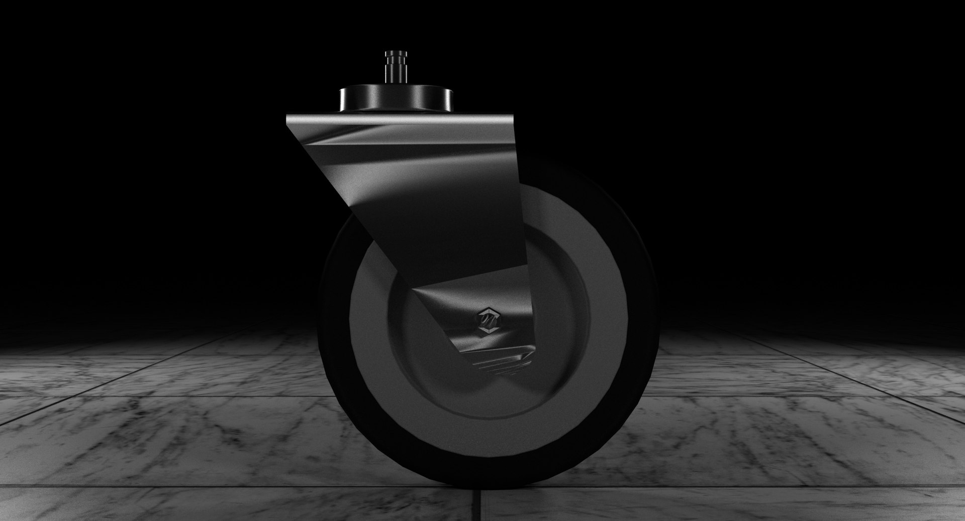 3D Caster Wheel - TurboSquid 1330520