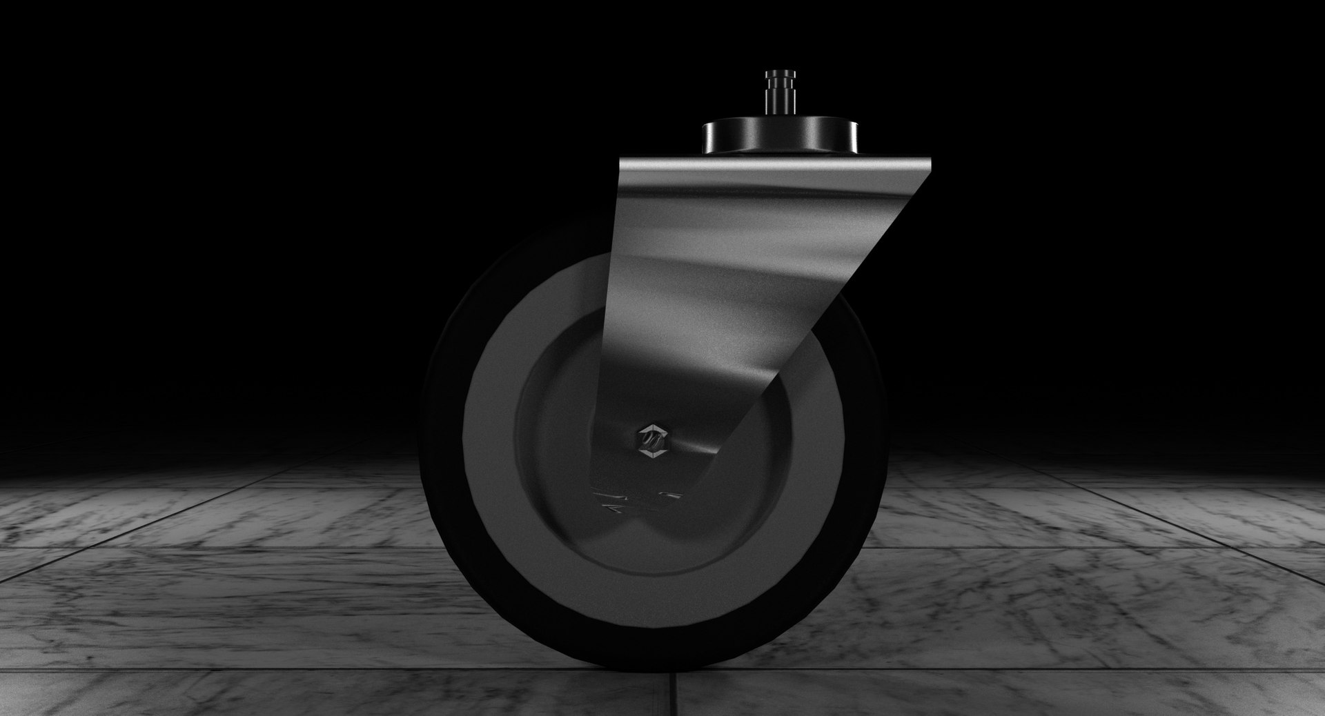 3D Caster Wheel - TurboSquid 1330520