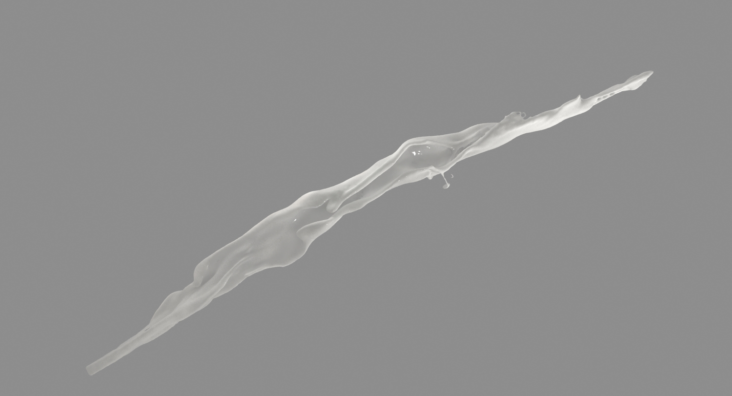 3d flow shaders milk