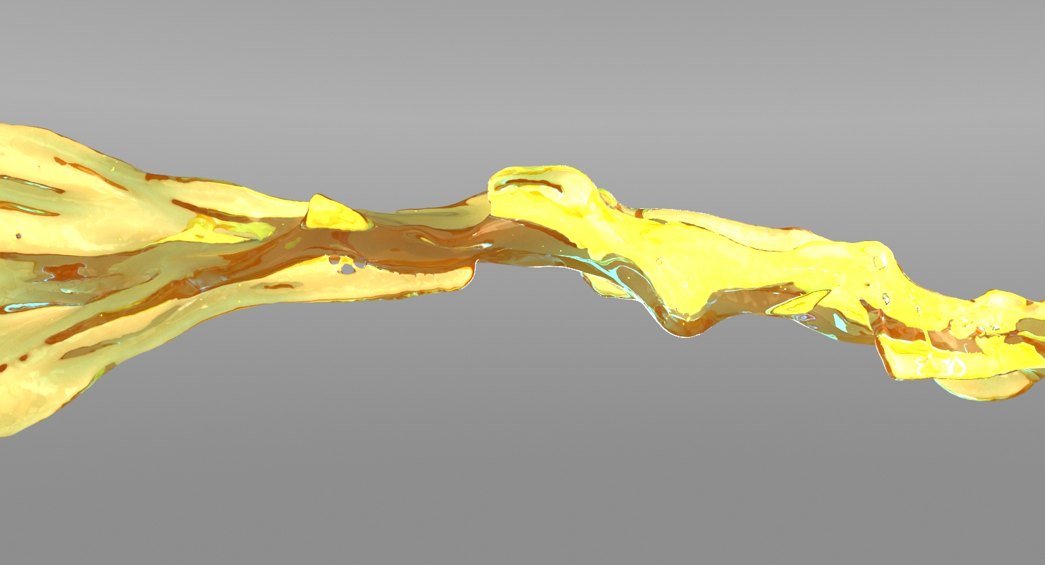 3d flow shaders milk