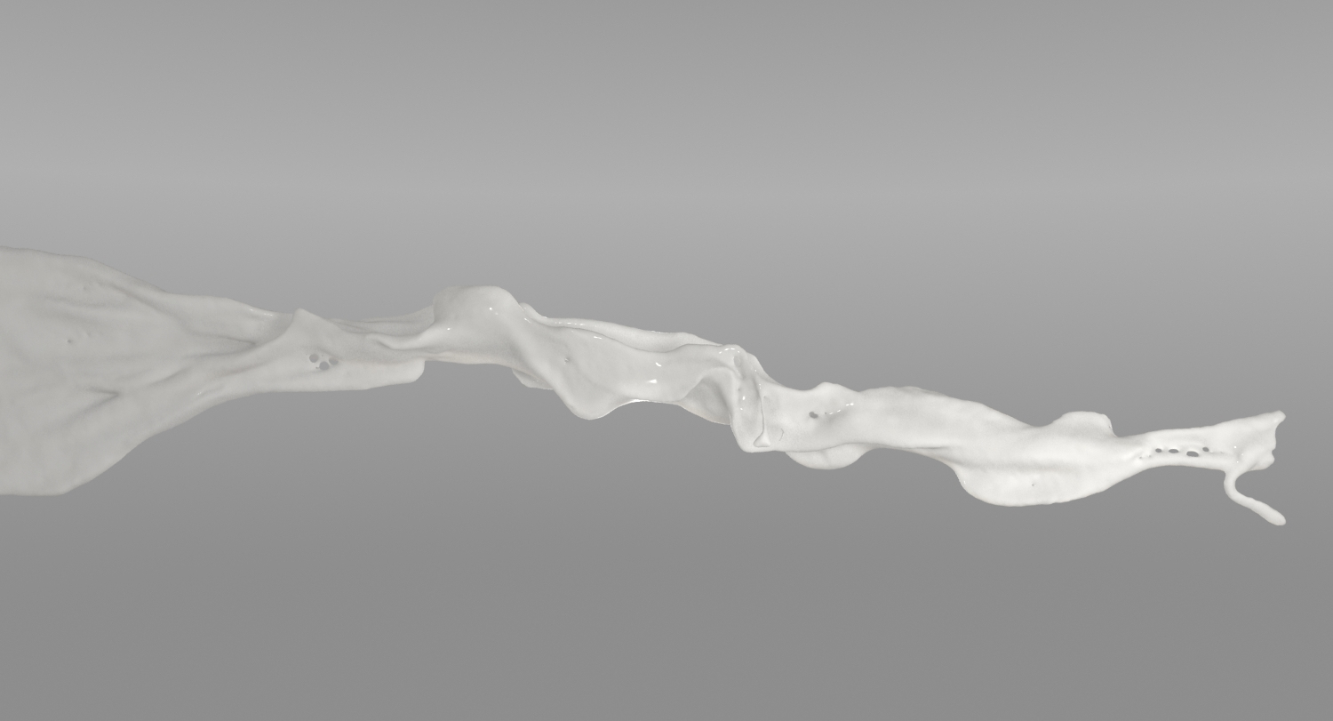 3d flow shaders milk