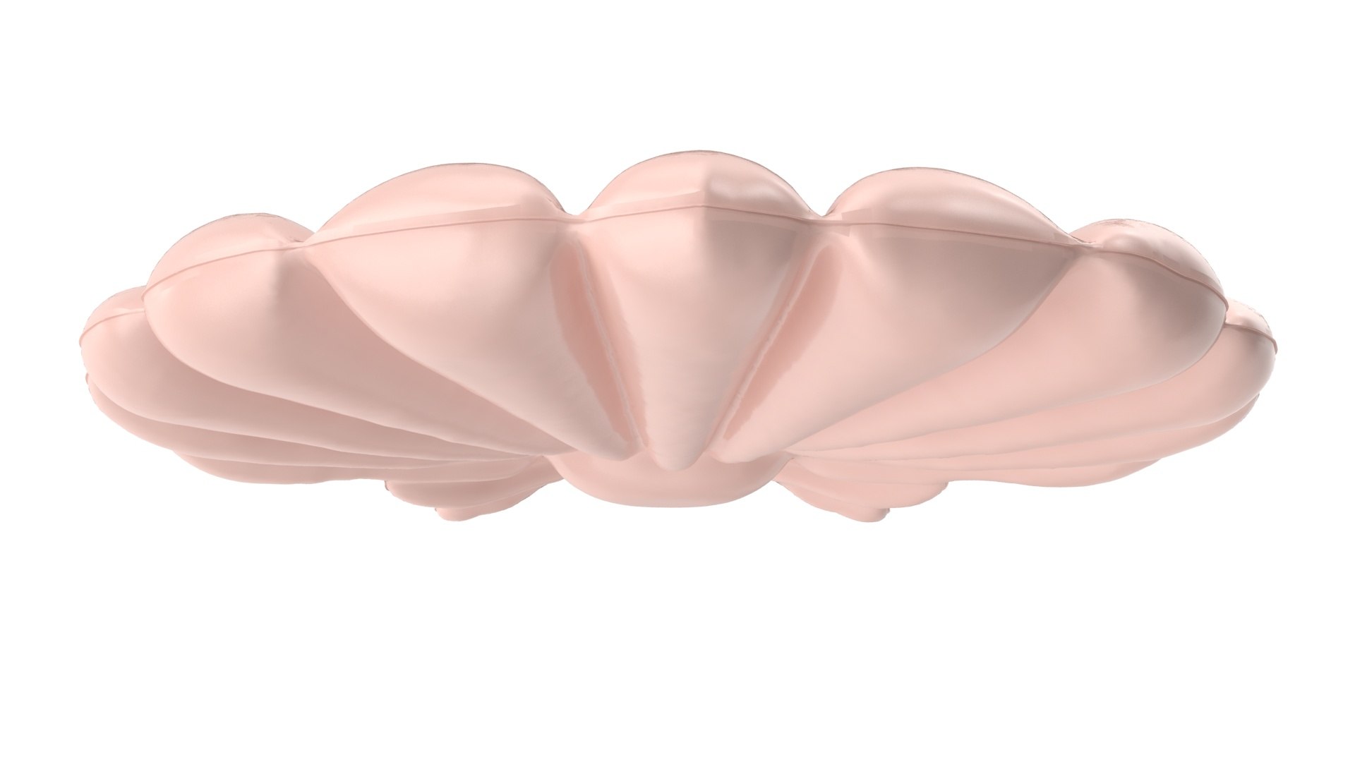 3D Giant Pink Seashell Pool Float Model - TurboSquid 1756706