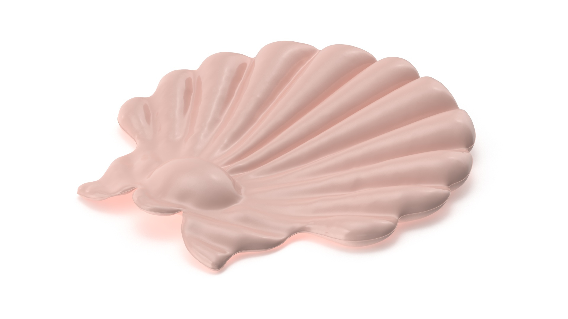 3D Giant Pink Seashell Pool Float Model - TurboSquid 1756706