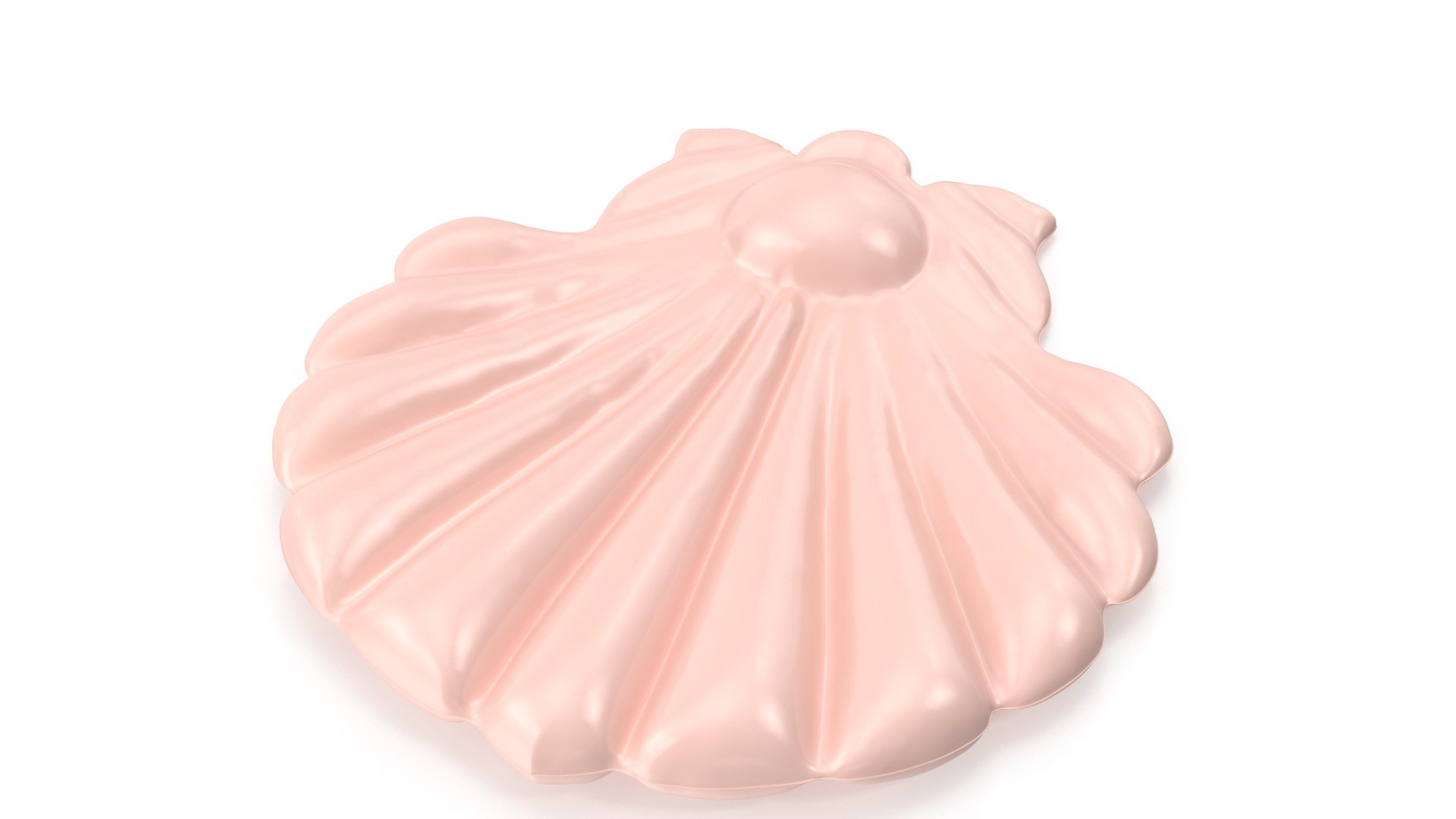3D Giant Pink Seashell Pool Float Model - TurboSquid 1756706