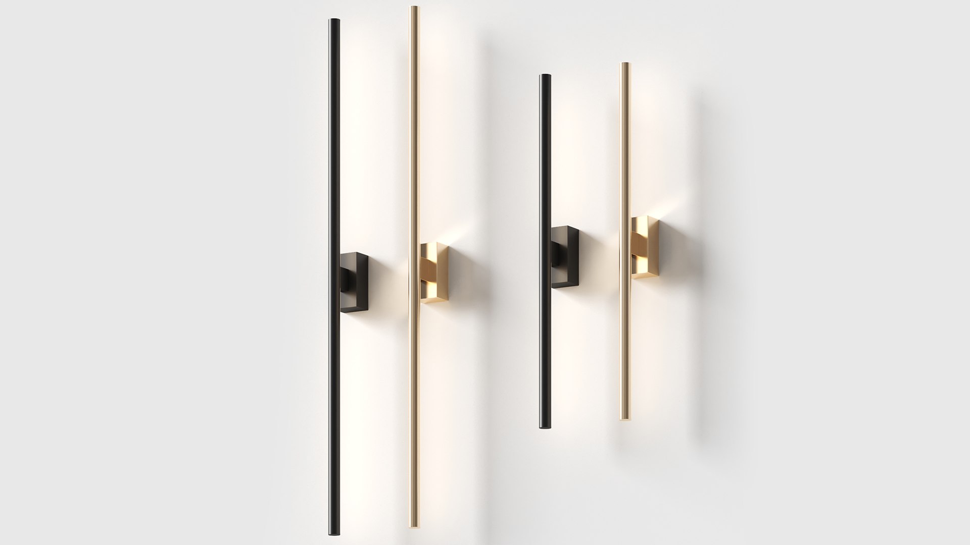 3D Rufat lights - Minimalist Nordic Wall Lamp model - TurboSquid 2170238