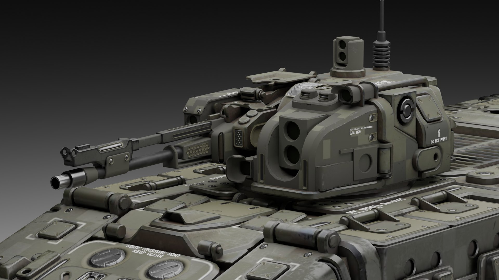3D Light Tank Model - TurboSquid 2041255