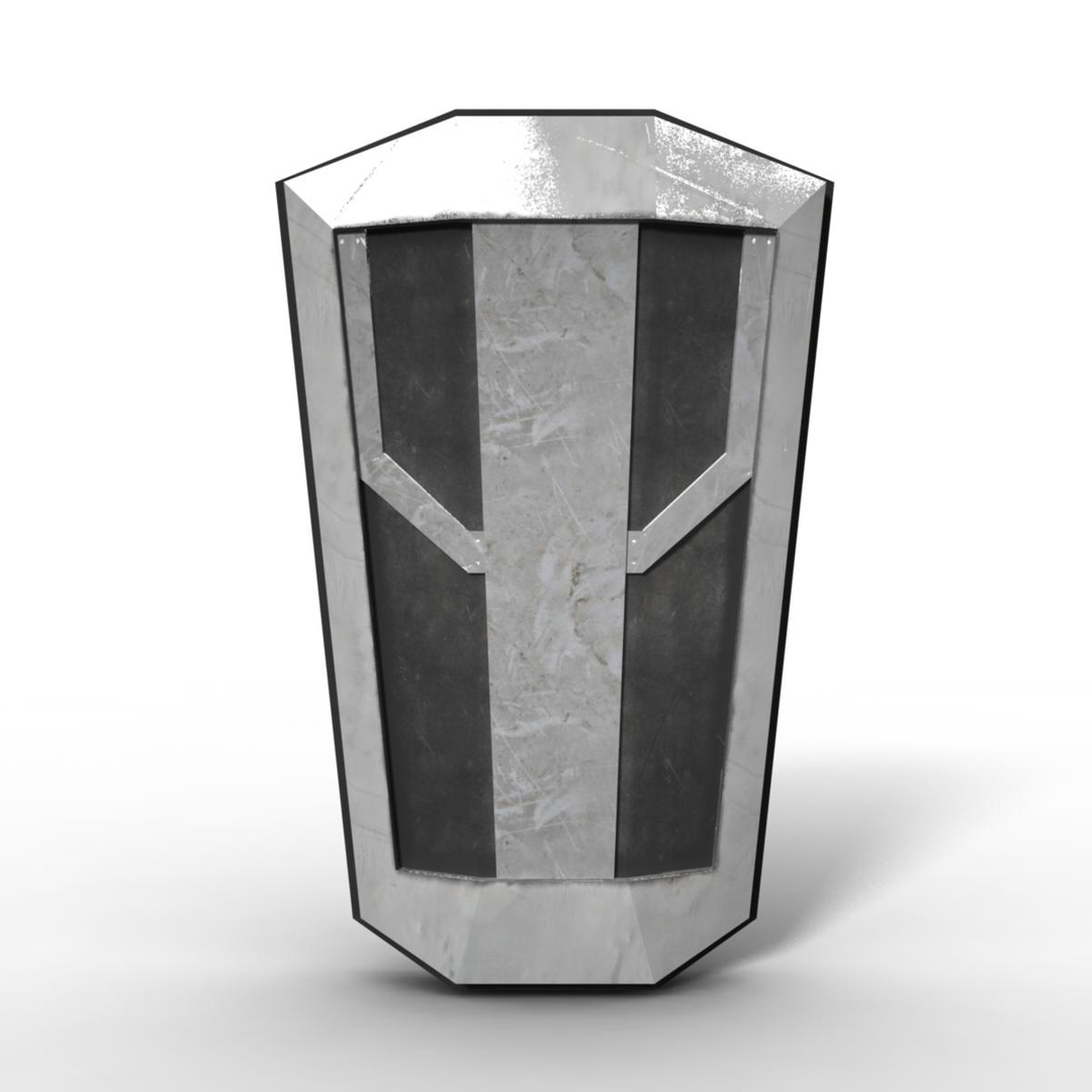 3d Model Shield Games