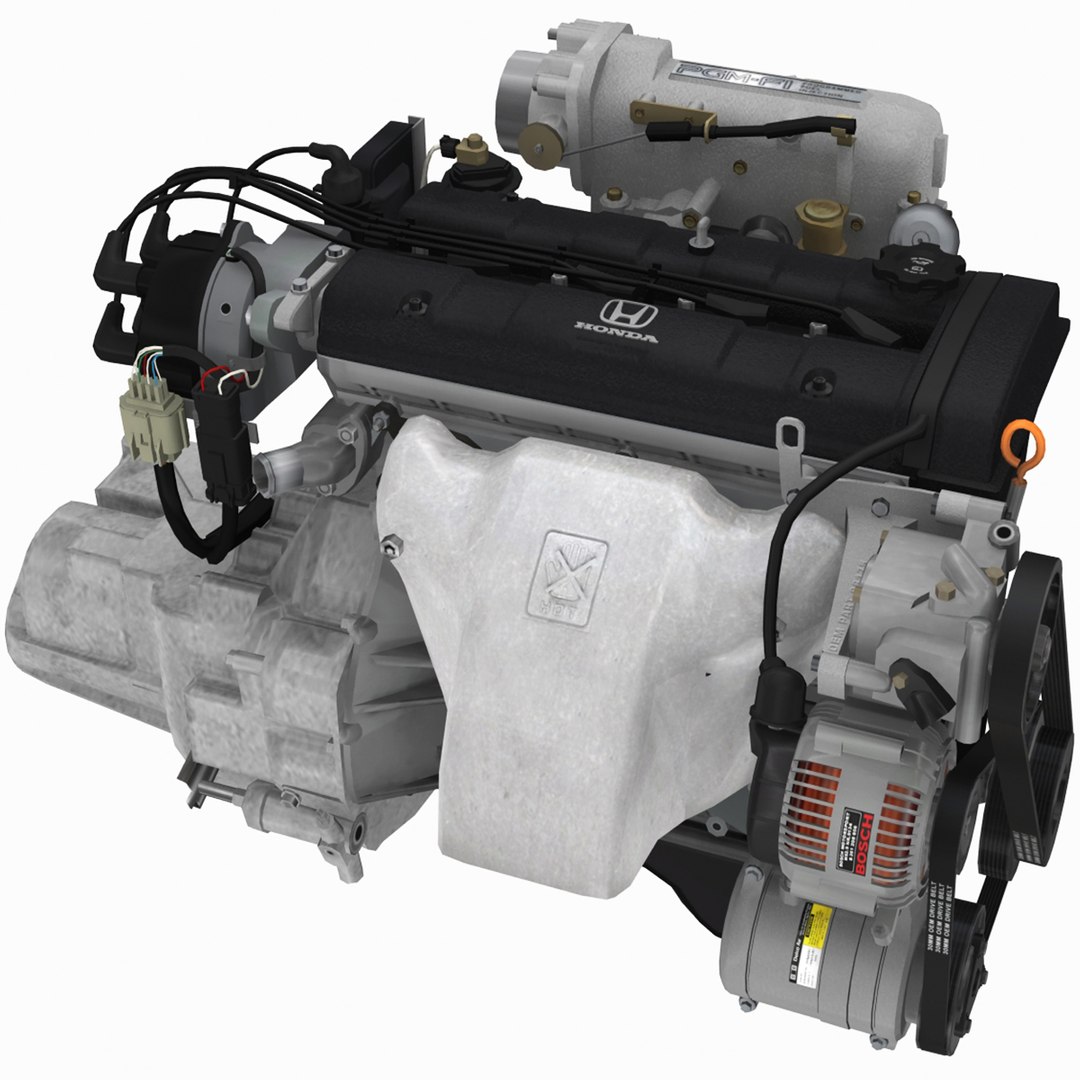 Honda prelude h23a1 2 3D model - TurboSquid 1549957