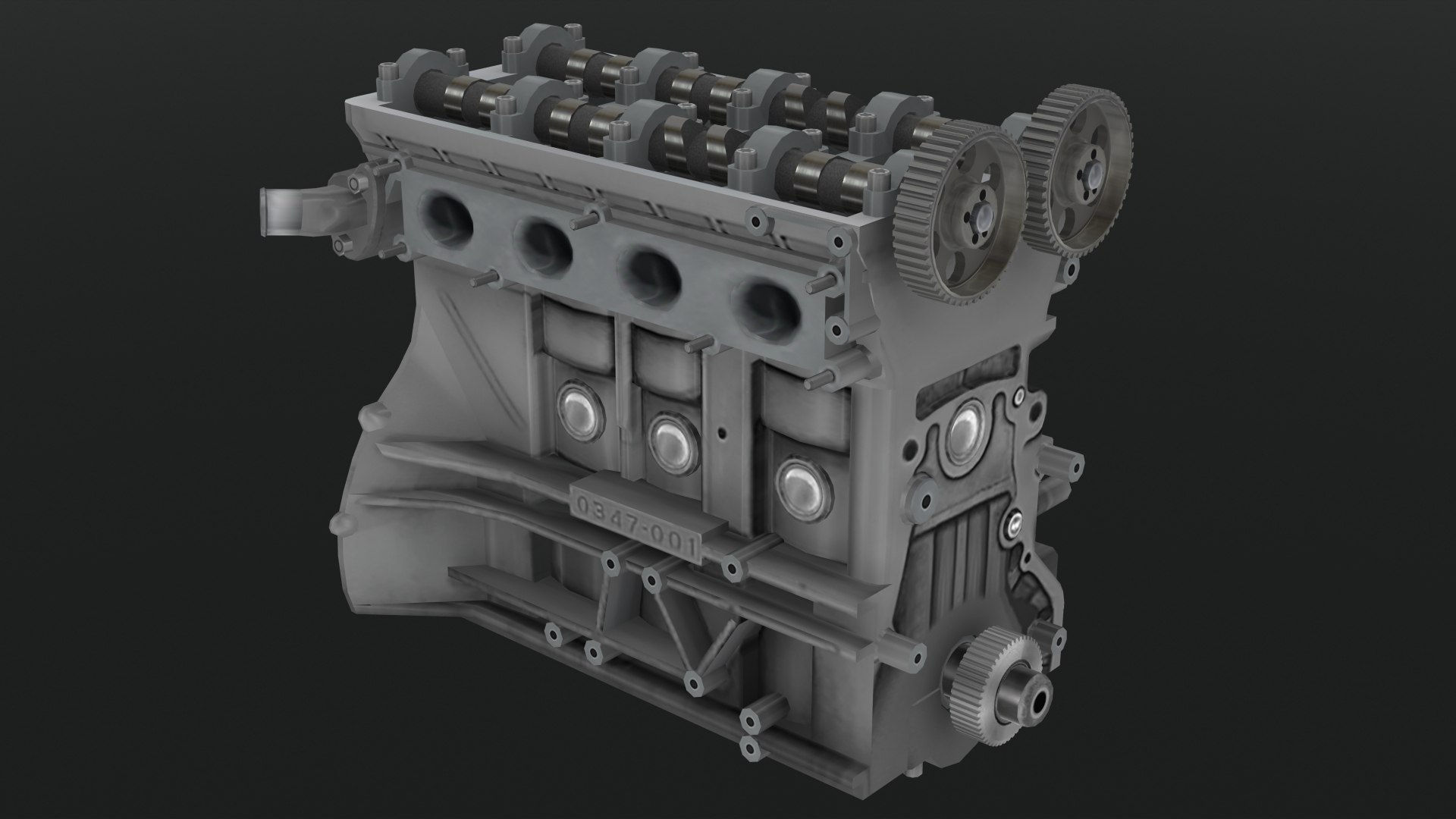 Honda Prelude H23a1 2 3D Model - TurboSquid 1549957