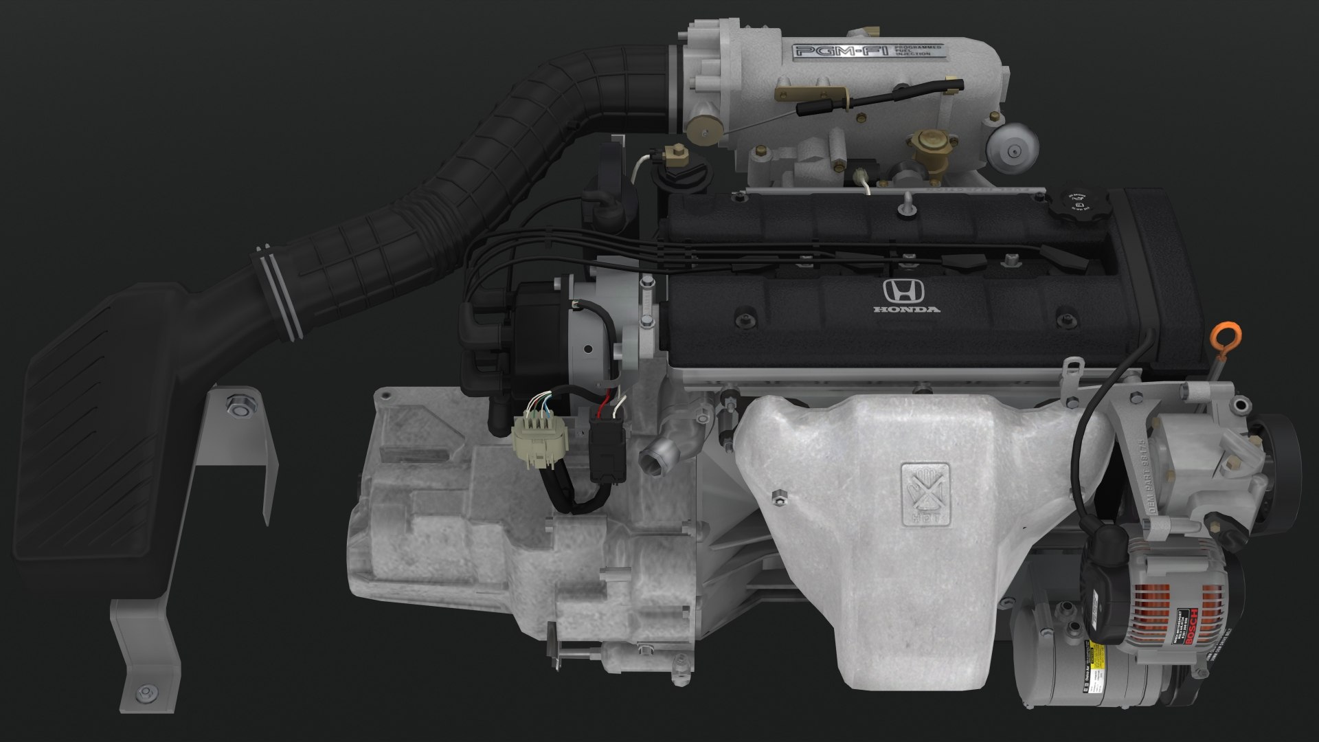 Honda Prelude H23a1 2 3D Model - TurboSquid 1549957