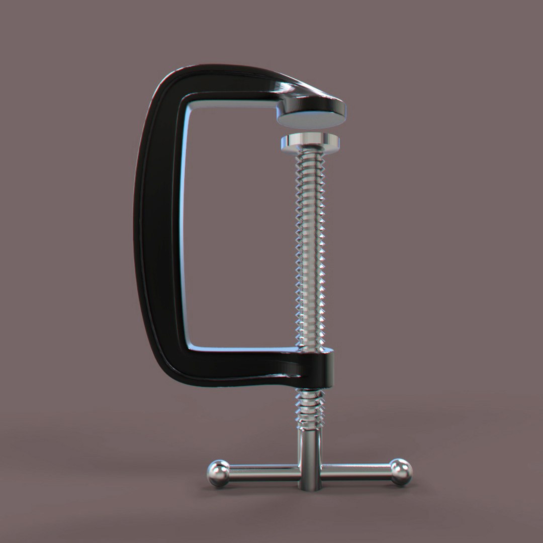 C-clamp printing 3D model - TurboSquid 1553016