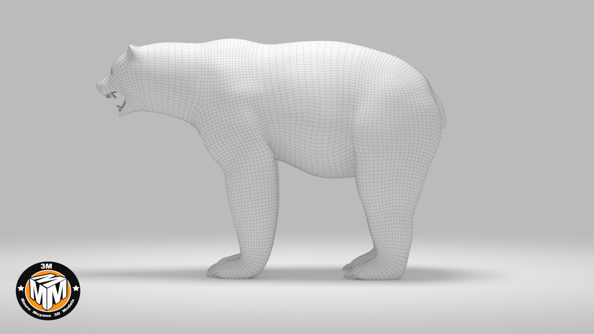 3D Arctotherium Bear - TurboSquid 1286542
