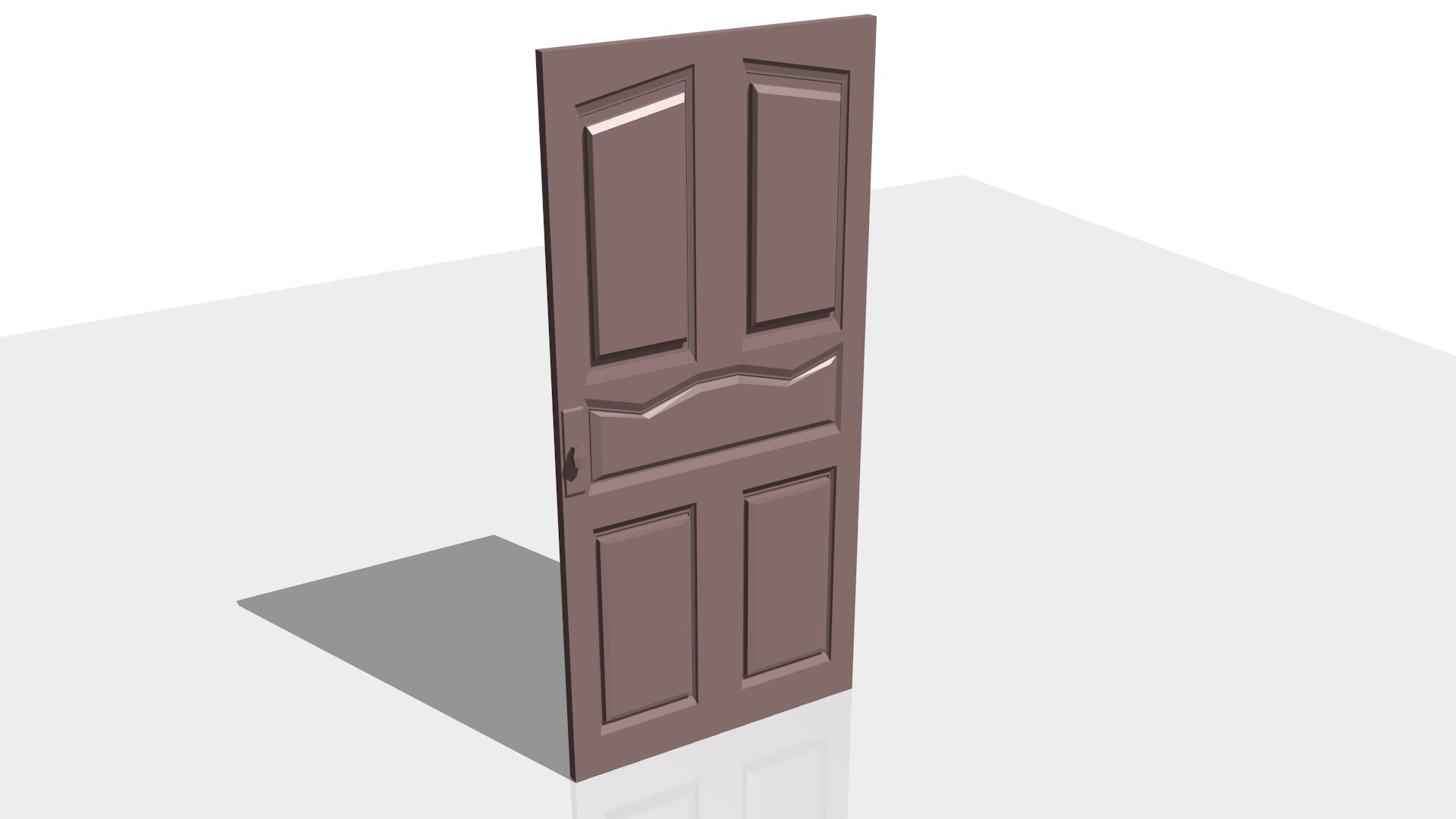 3D Model Door Blender - TurboSquid 1283067
