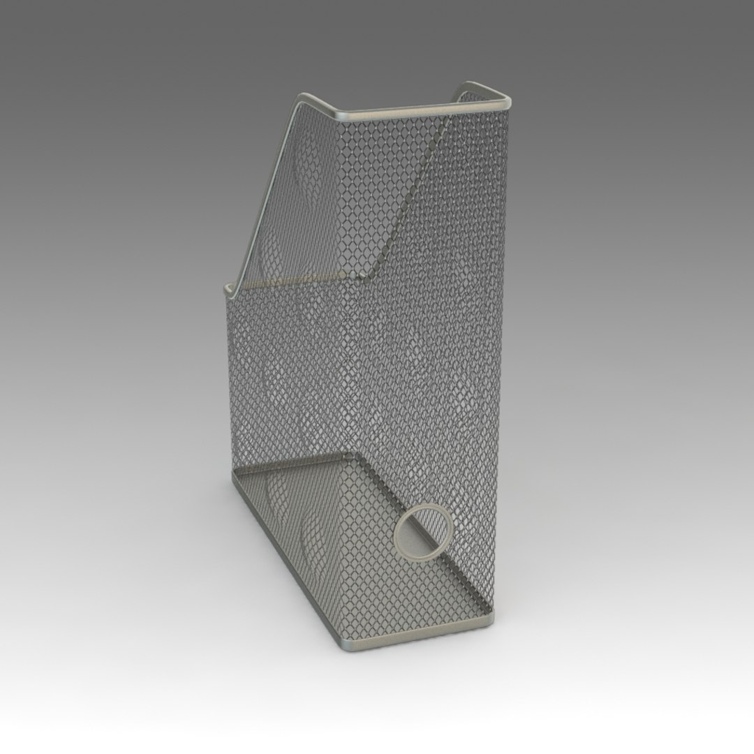 Documents Box Ikea 3d Model