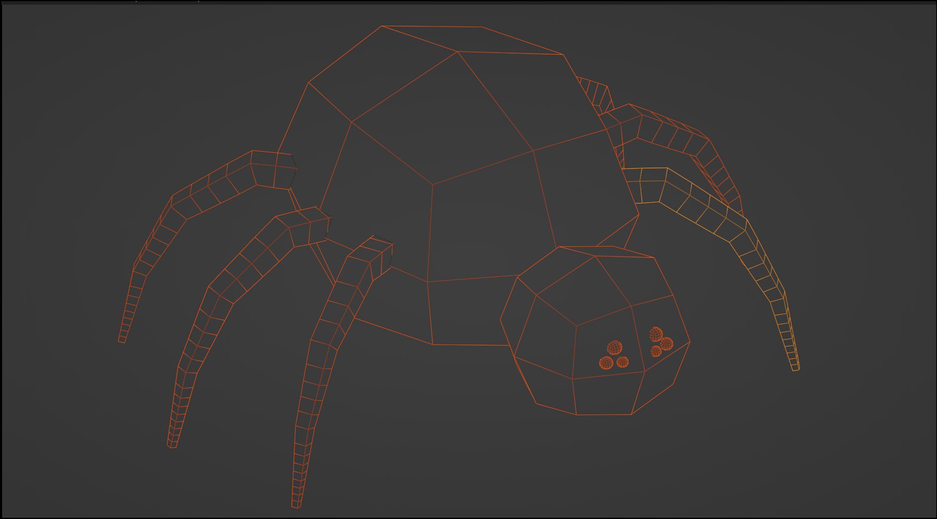 Low-Poly Rigged Spider - IK Rig 3D model - TurboSquid 2182117