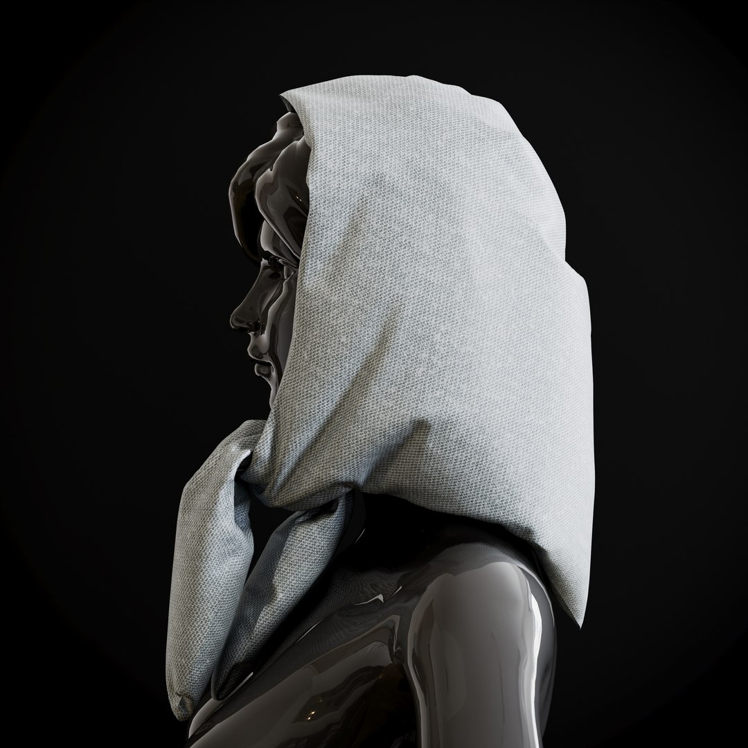Headscarf 3D - TurboSquid 2234049
