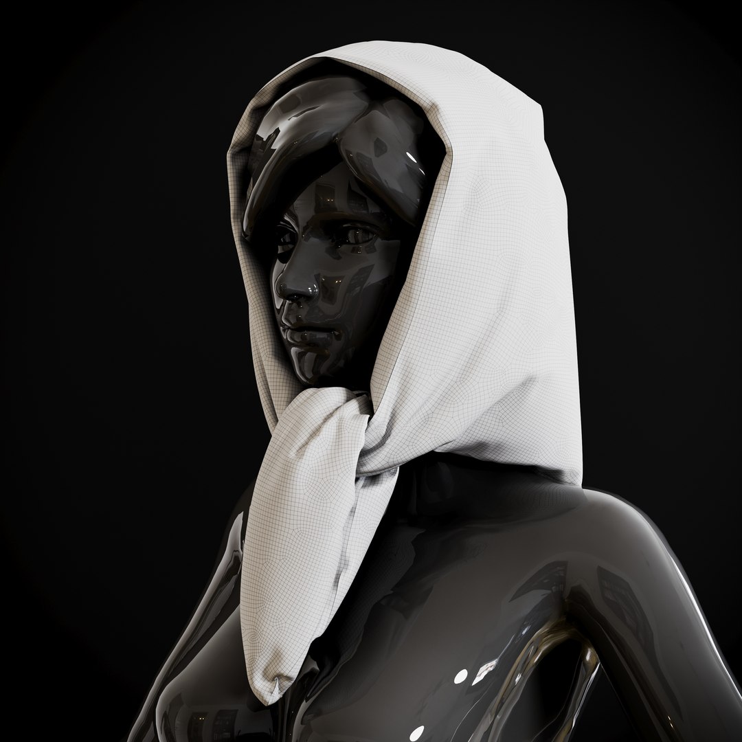 Headscarf 3D - TurboSquid 2234049