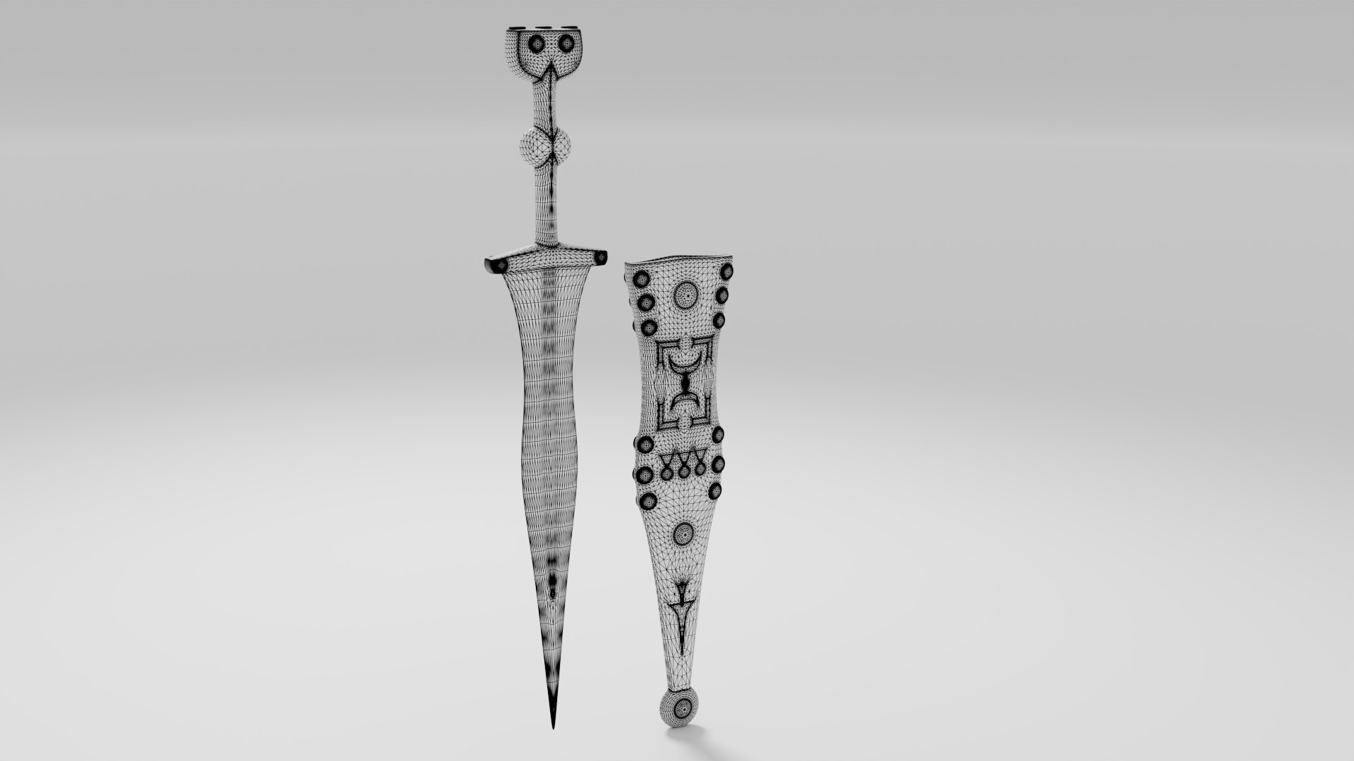 Dagger 2 3D Model - TurboSquid 2078700
