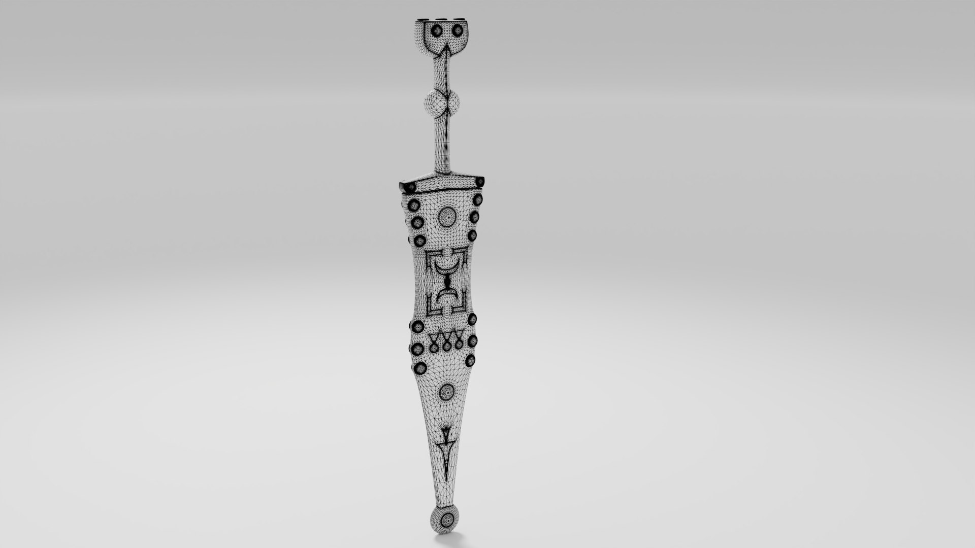 Dagger 2 3D Model - TurboSquid 2078700