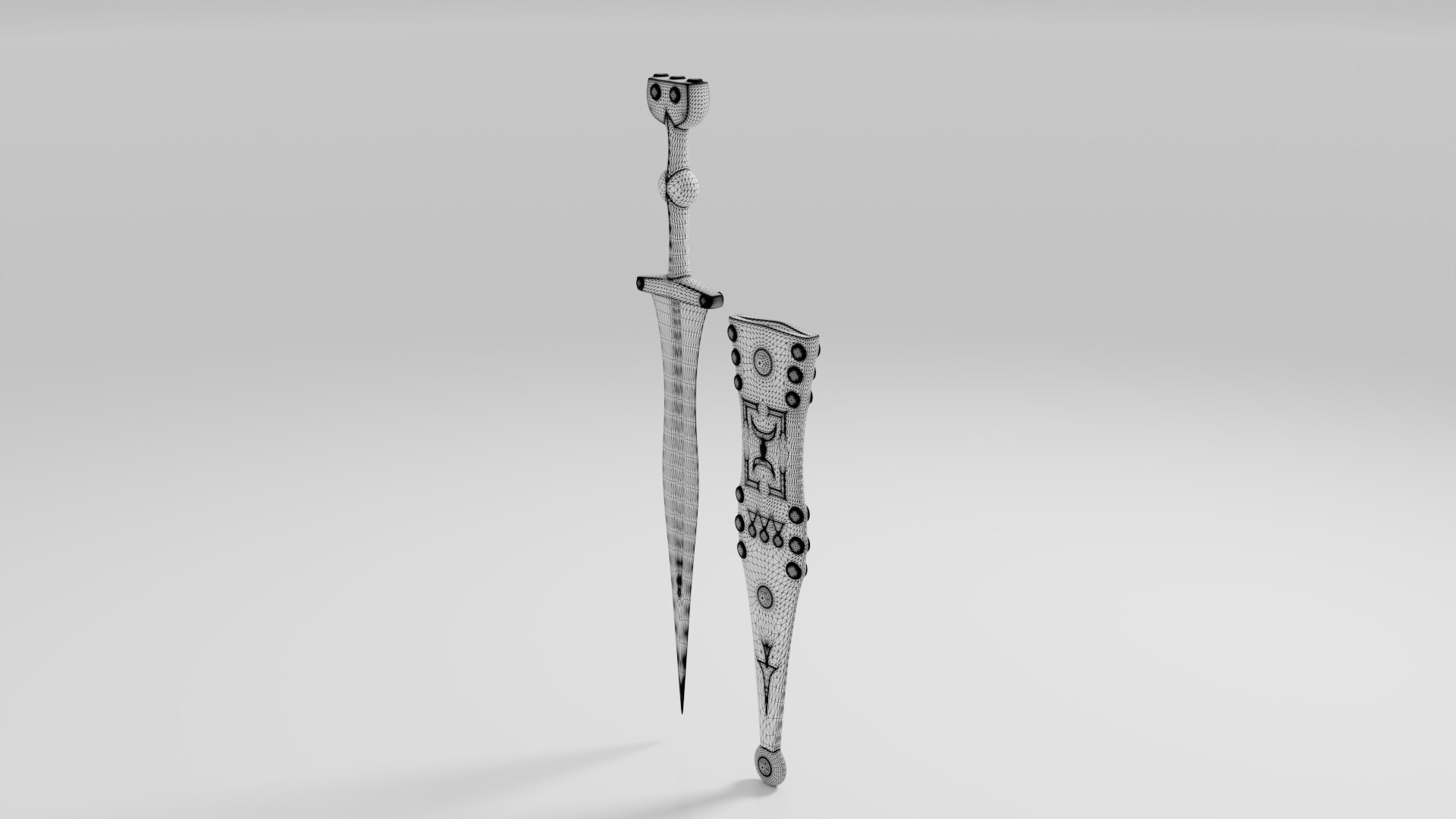 Dagger 2 3D Model - TurboSquid 2078700