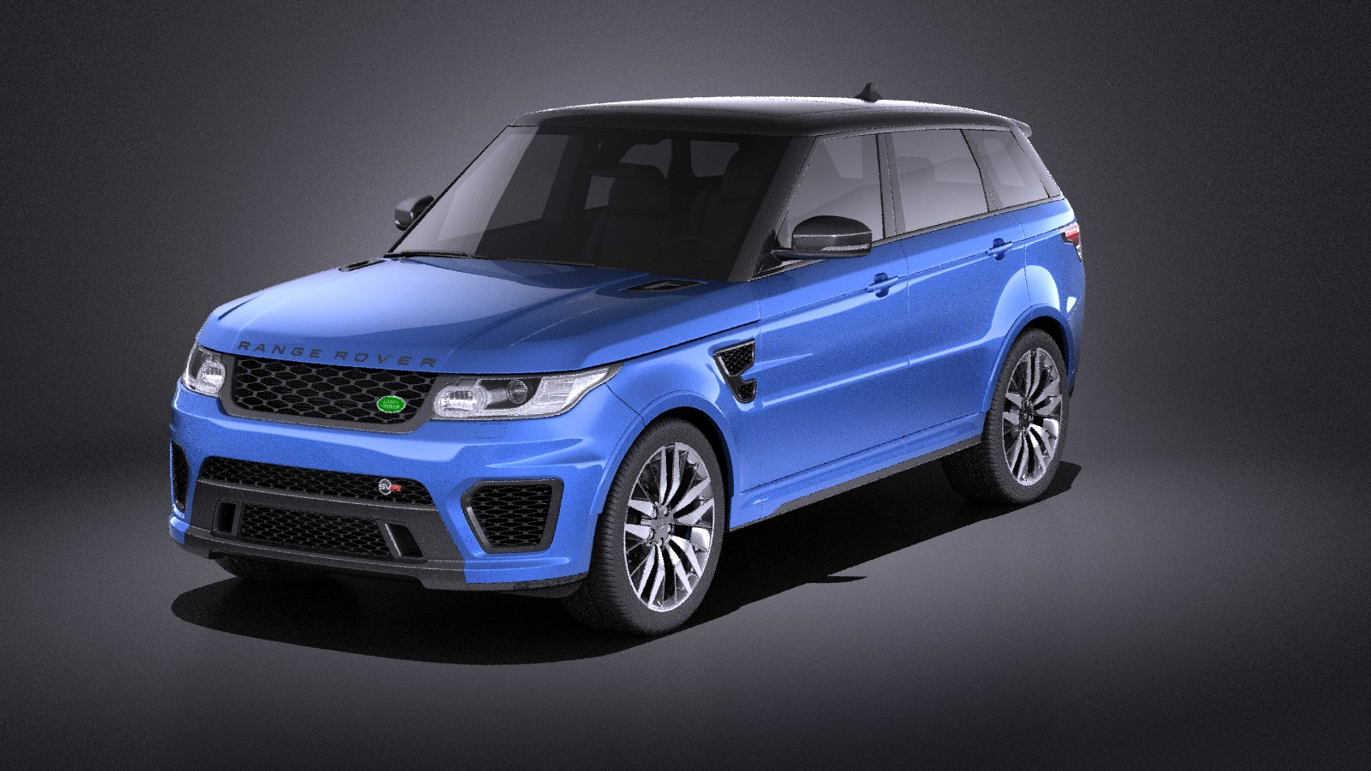 sport range rover 3d model