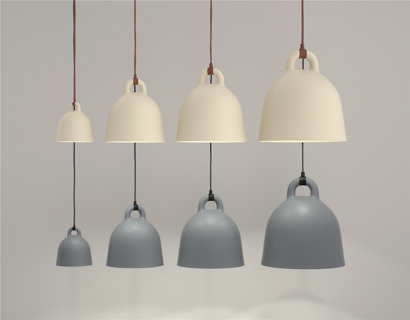 bell lamp lighting 3d obj