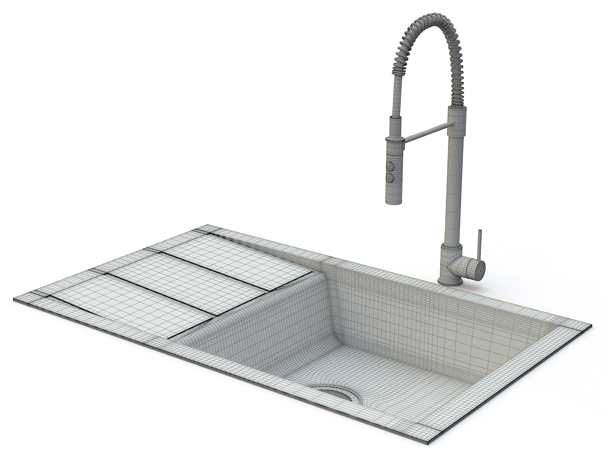 3d model sink tap