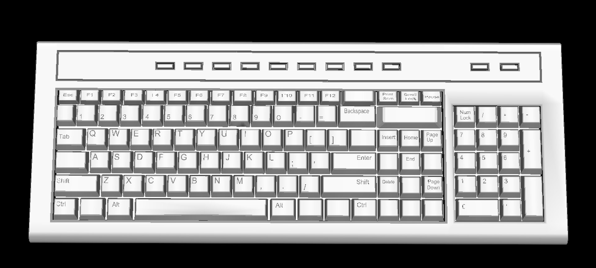 X Keyboard Key Board