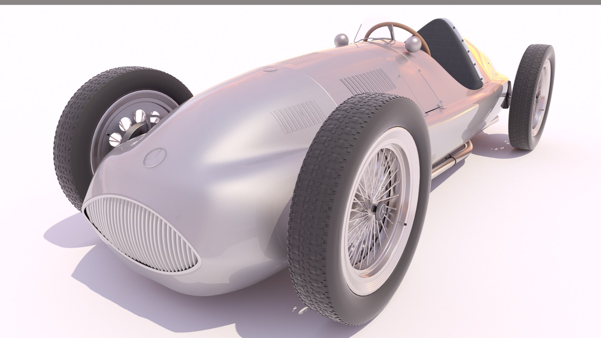 Mercedes W165 6 3D Model - TurboSquid 1546387