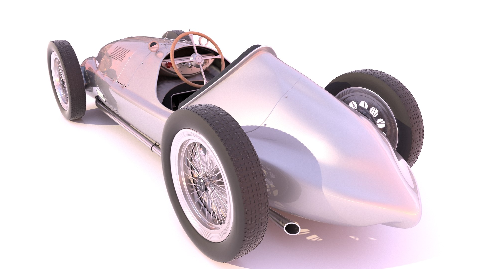 Mercedes W165 6 3D Model - TurboSquid 1546387