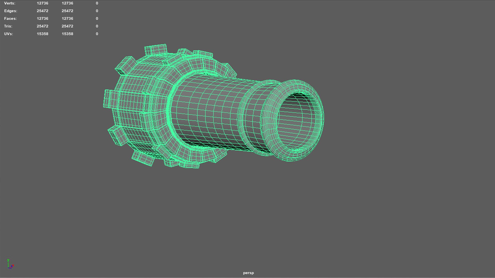 Free 3D Cannon Wall Mounted Model - TurboSquid 1950228