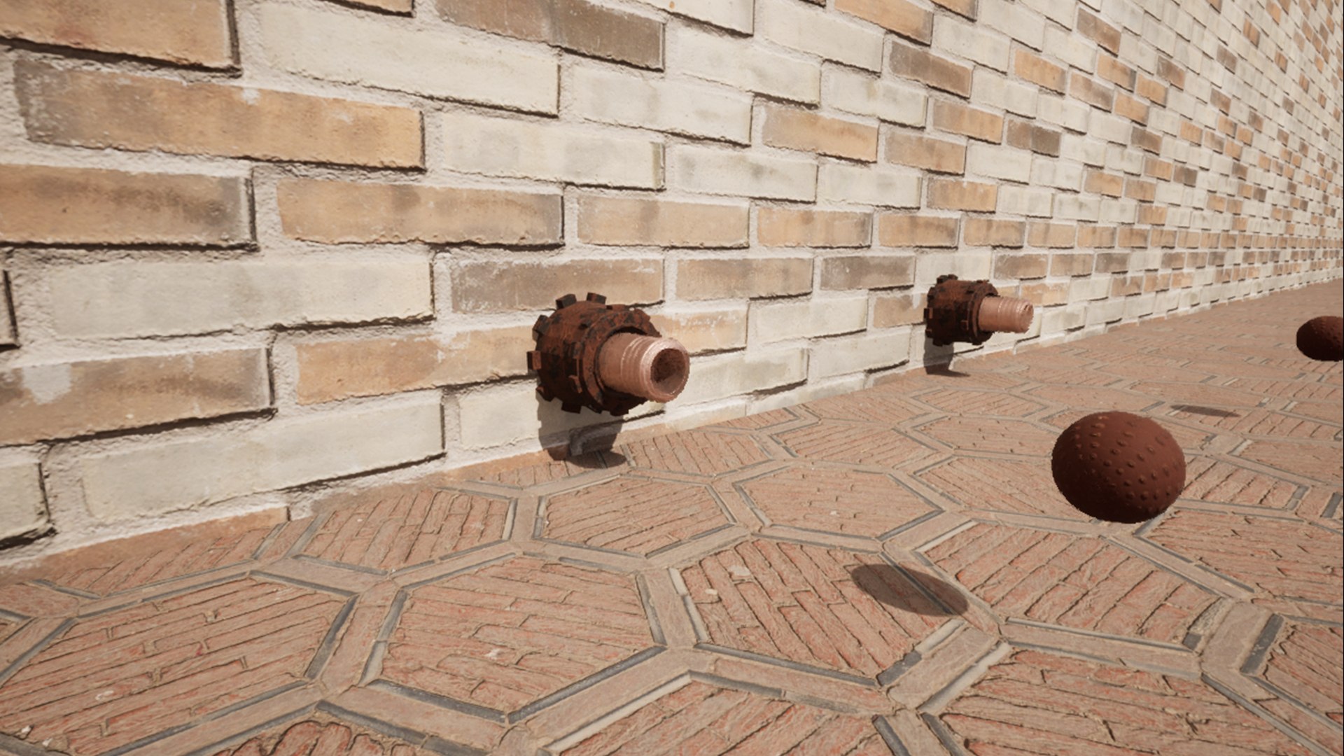 Free 3D Cannon Wall Mounted Model - TurboSquid 1950228