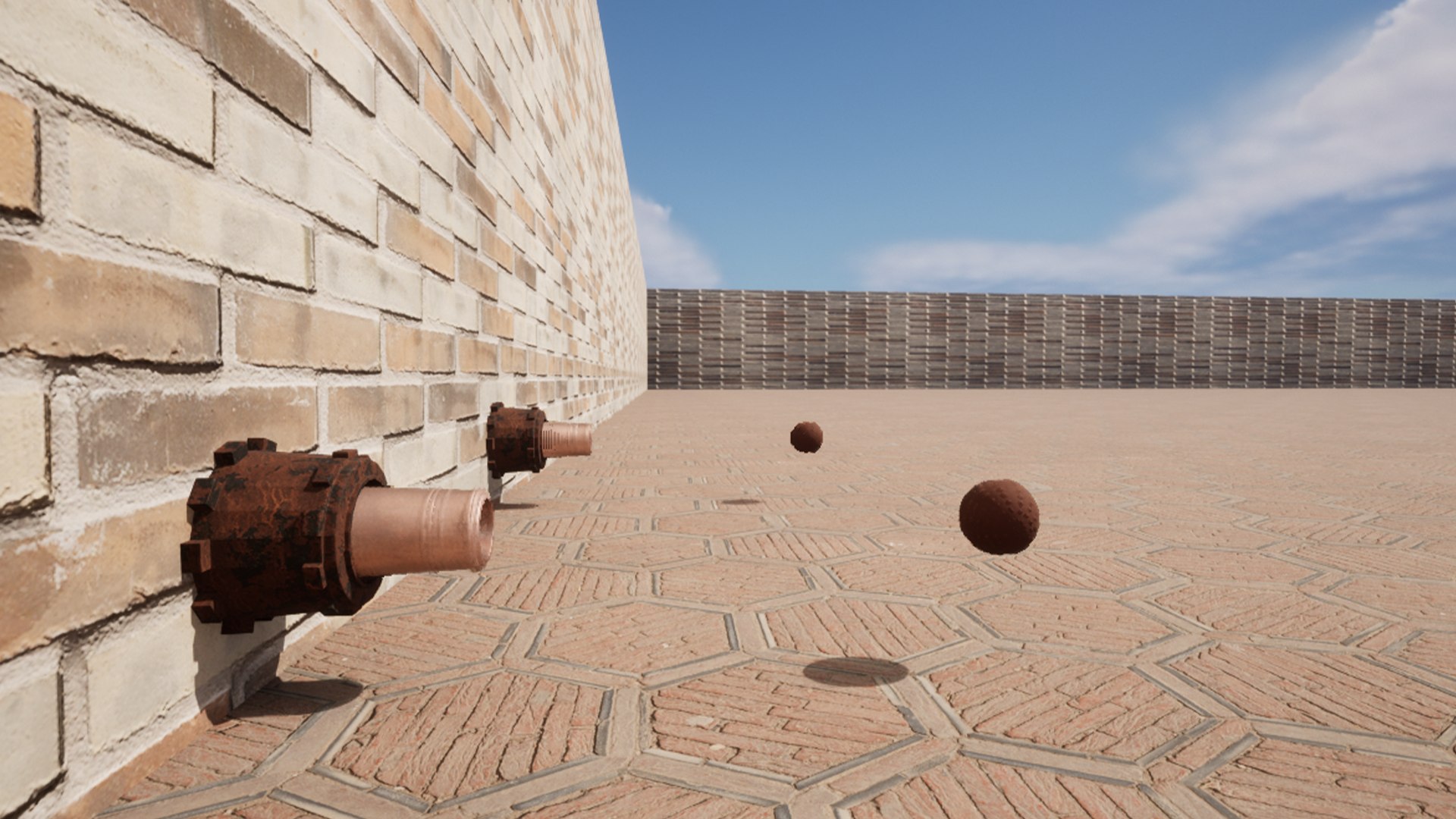 Free 3D Cannon Wall Mounted Model - TurboSquid 1950228