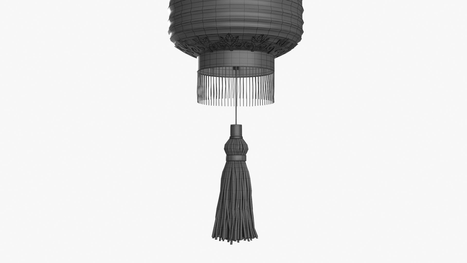 Paper Lantern V3 3D Model - TurboSquid 2206327