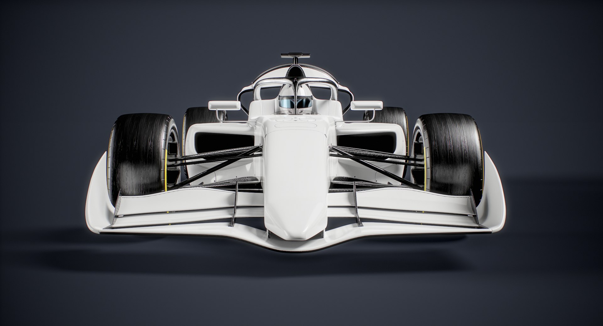 3D Dallara F2 2024 Formula 2 Race Car White Mockup - TurboSquid 2142607