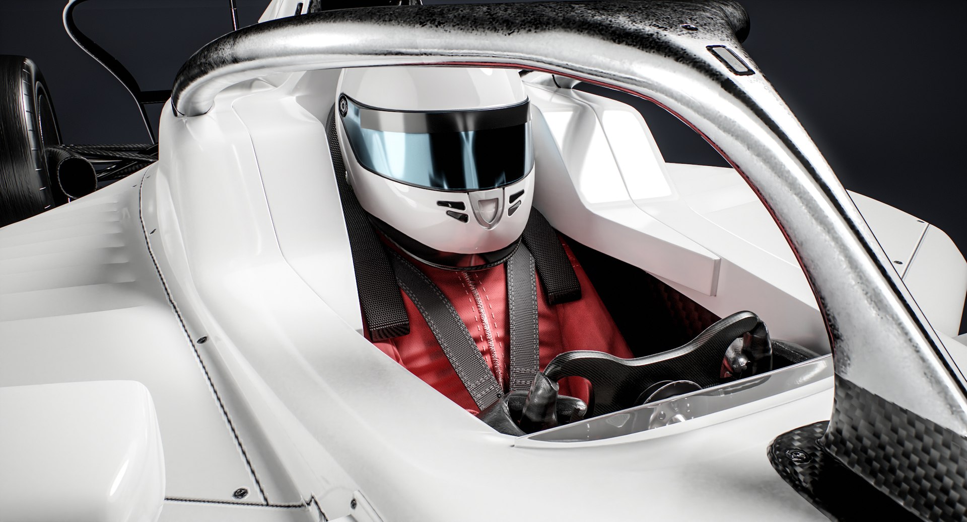 3D Dallara F2 2024 Formula 2 Race Car White Mockup - TurboSquid 2142607