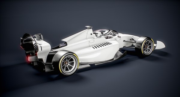 Dallara F2 2024 Formula 2 Race Car White Mockup 3D 모델 - TurboSquid 2142607