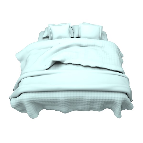 Bed blanket 3D model - TurboSquid 1386331