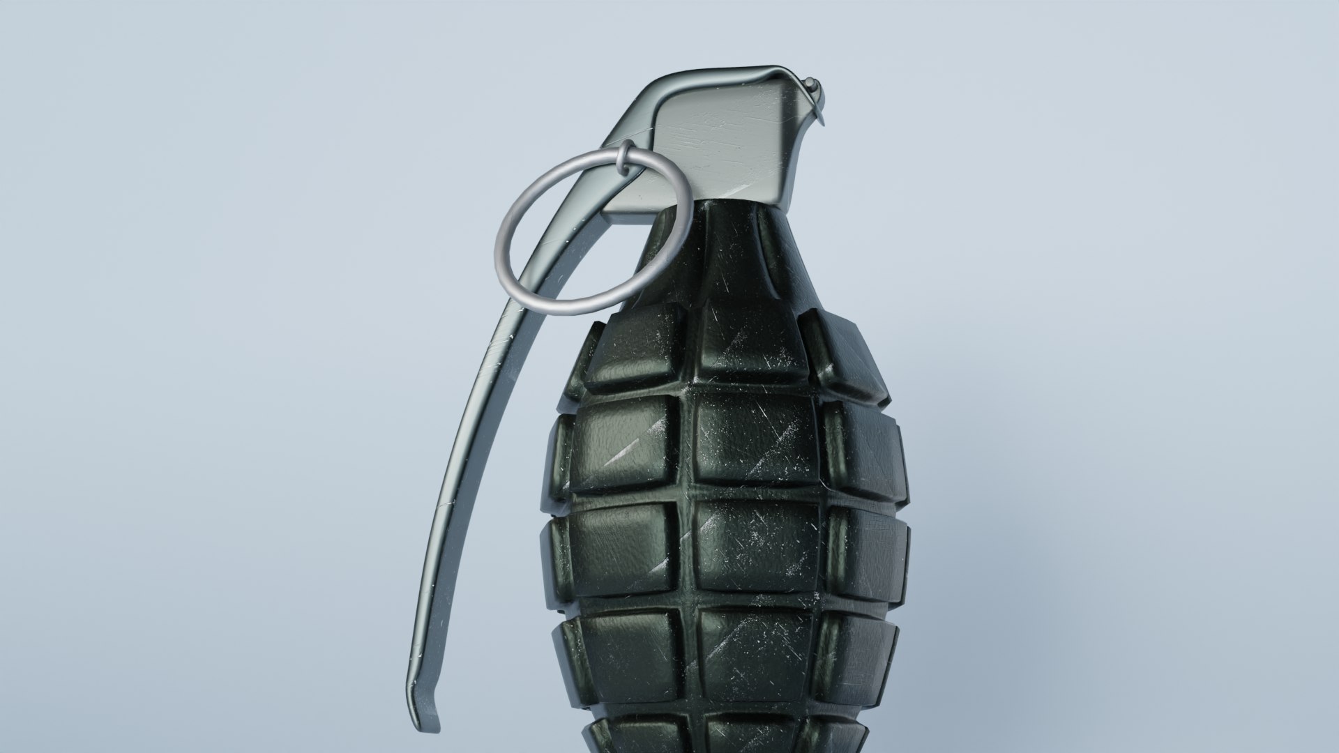 3D Realistic Grenade Model Low-poly - TurboSquid 2068960