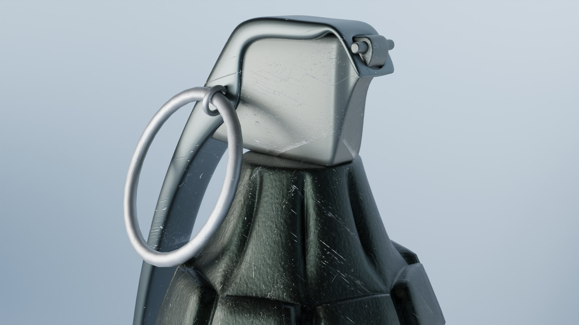 3D Realistic Grenade Model Low-poly - TurboSquid 2068960