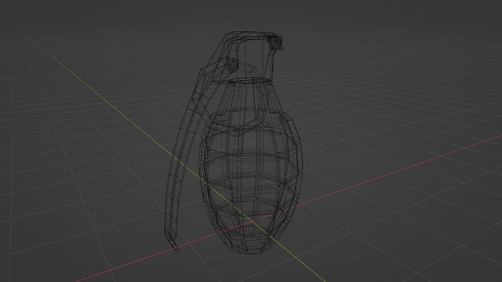 3D Realistic Grenade Model Low-poly - TurboSquid 2068960