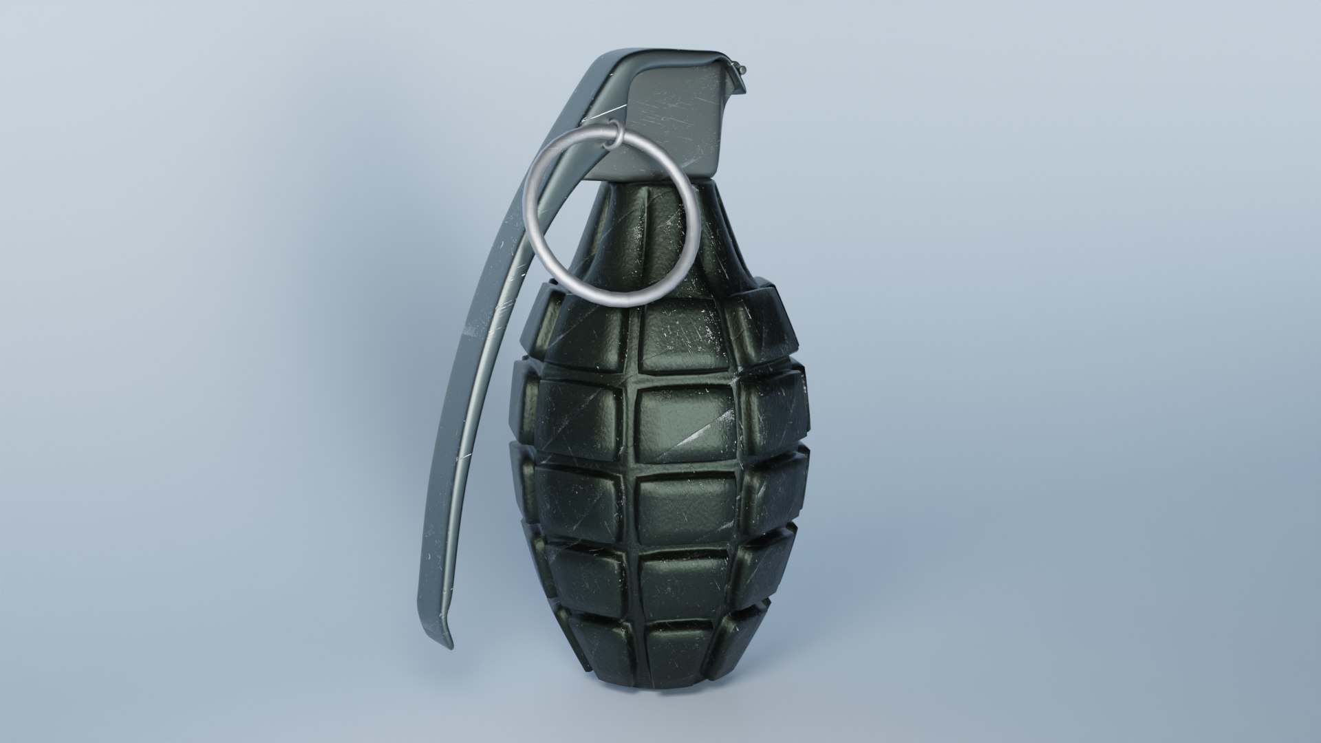 3D Realistic Grenade Model Low-poly - TurboSquid 2068960