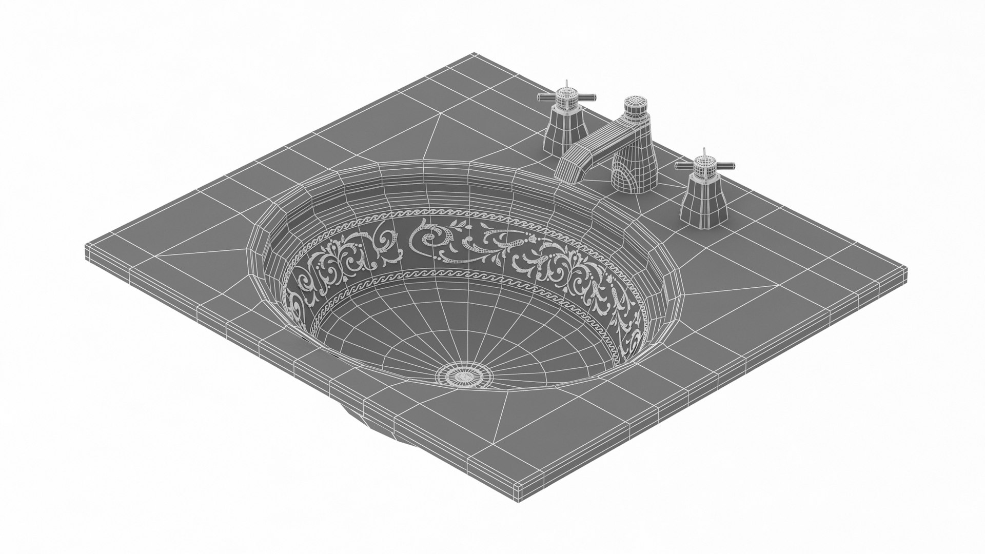 Toto lavatory model - TurboSquid 1582045