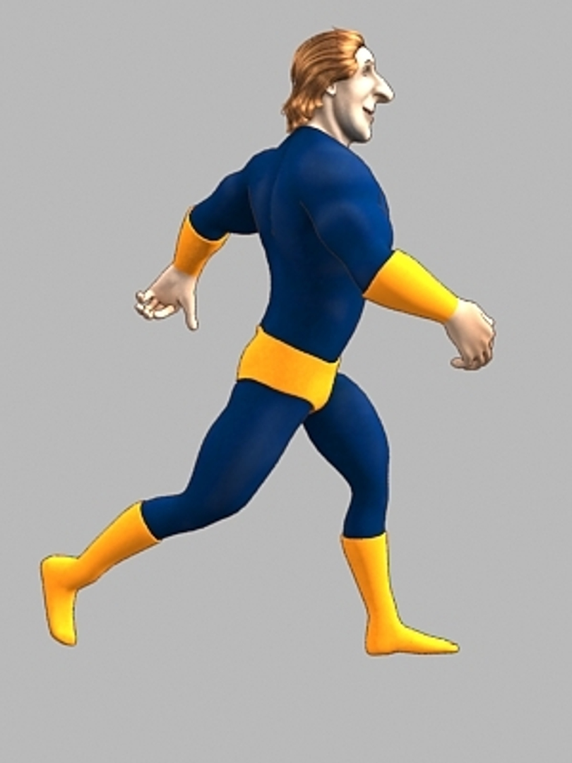 c4d character voltman