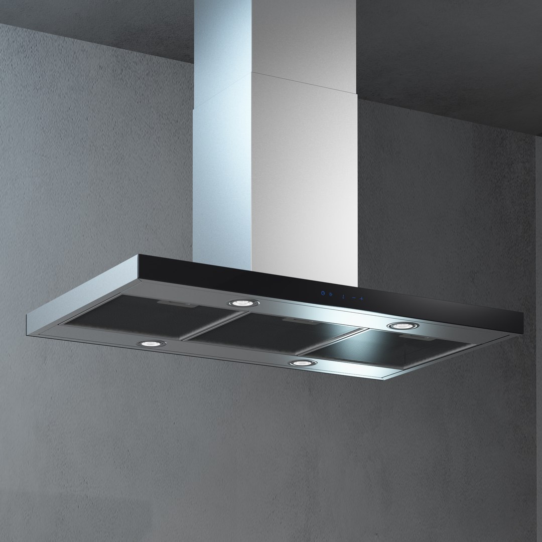 3D Kitchen Hood Model - TurboSquid 1349664