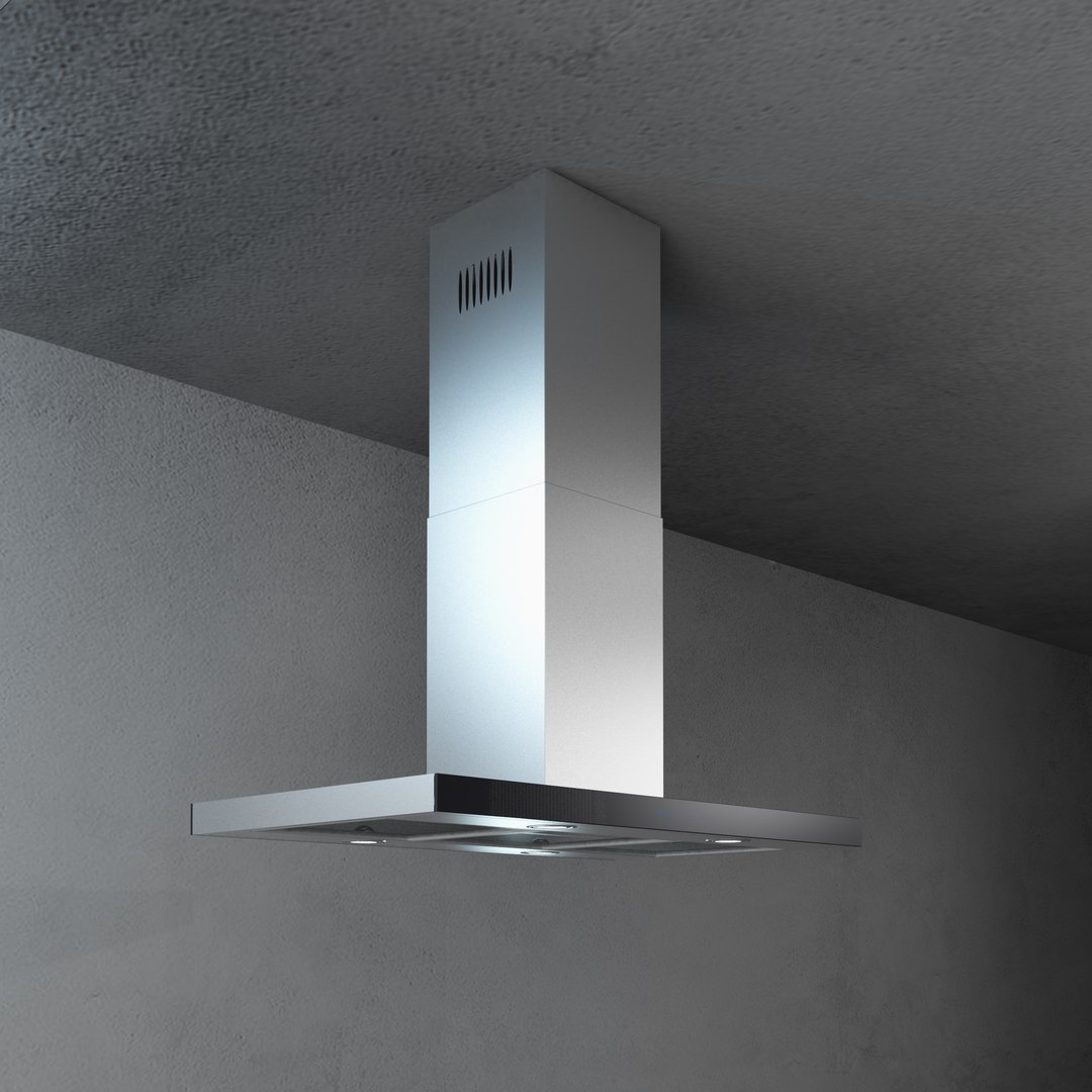 3D Kitchen Hood Model - TurboSquid 1349664