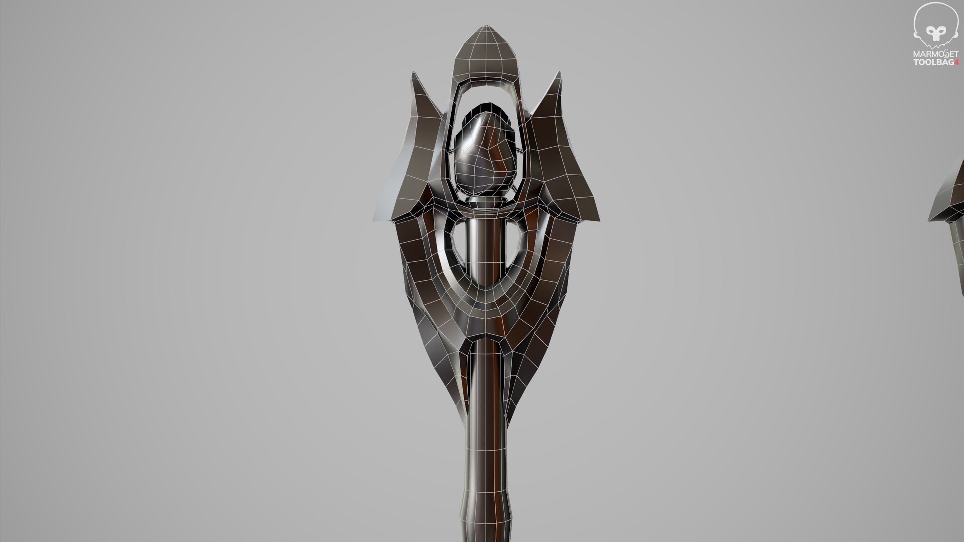 Witches Magic Staff Game Ready Low-poly 3D model 3D model - TurboSquid ...